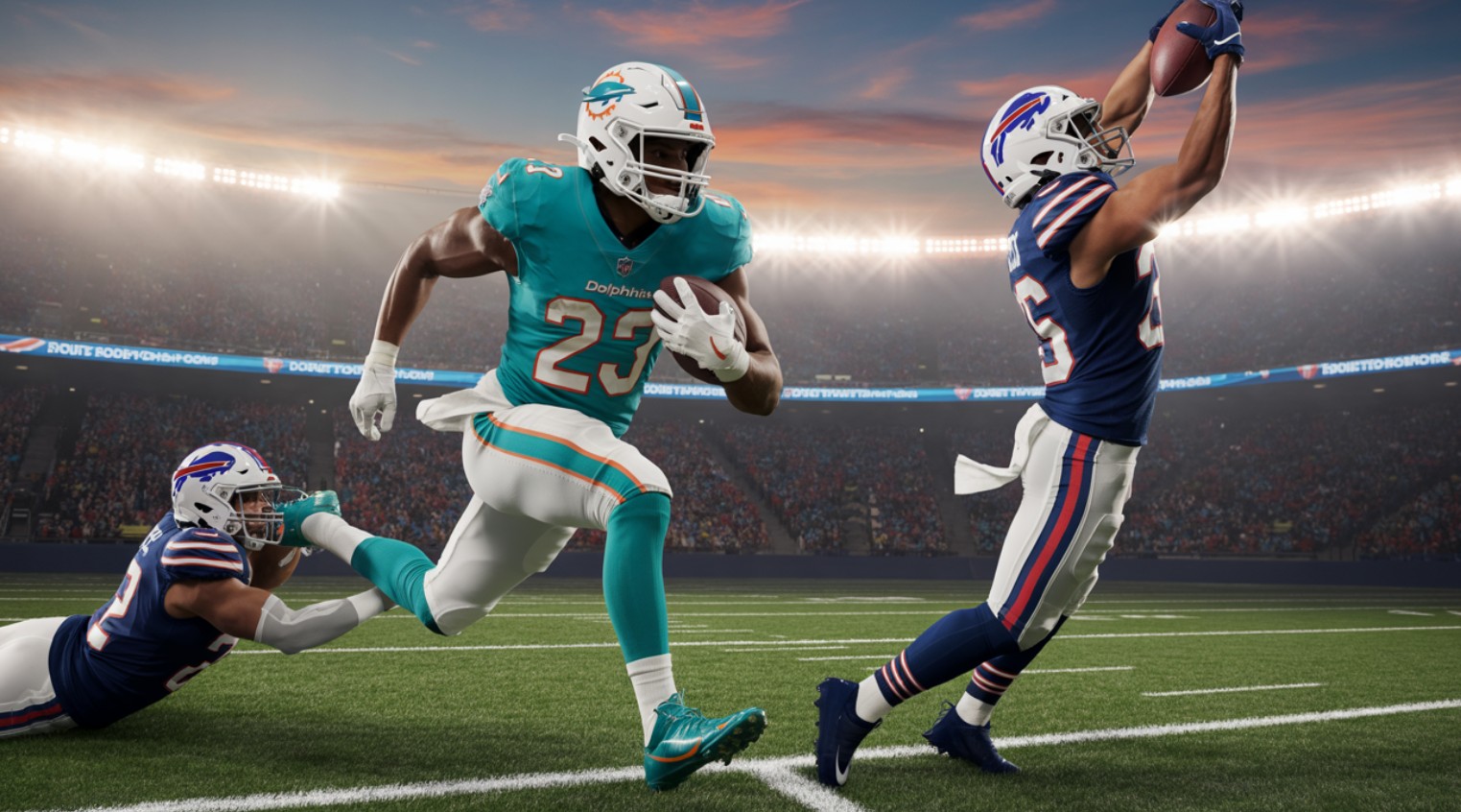 Miami Dolphins vs Buffalo Bills Match Player Stats